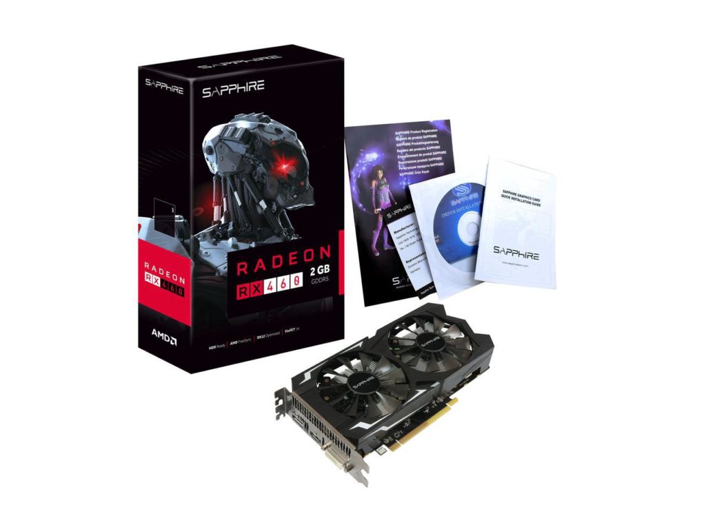 SAPPHIRE Radeon RX 460 2GB 128-Bit GDDR5 Video Card - Computer Shop Nairobi
